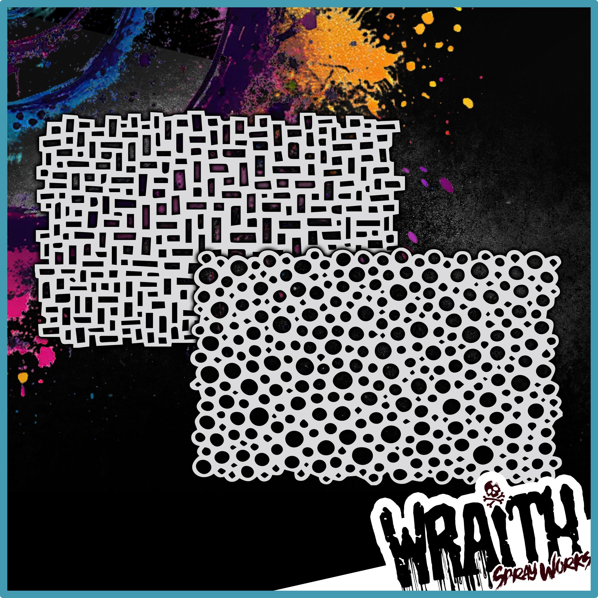 Bubbles & Squares – Wraith SprayWorks