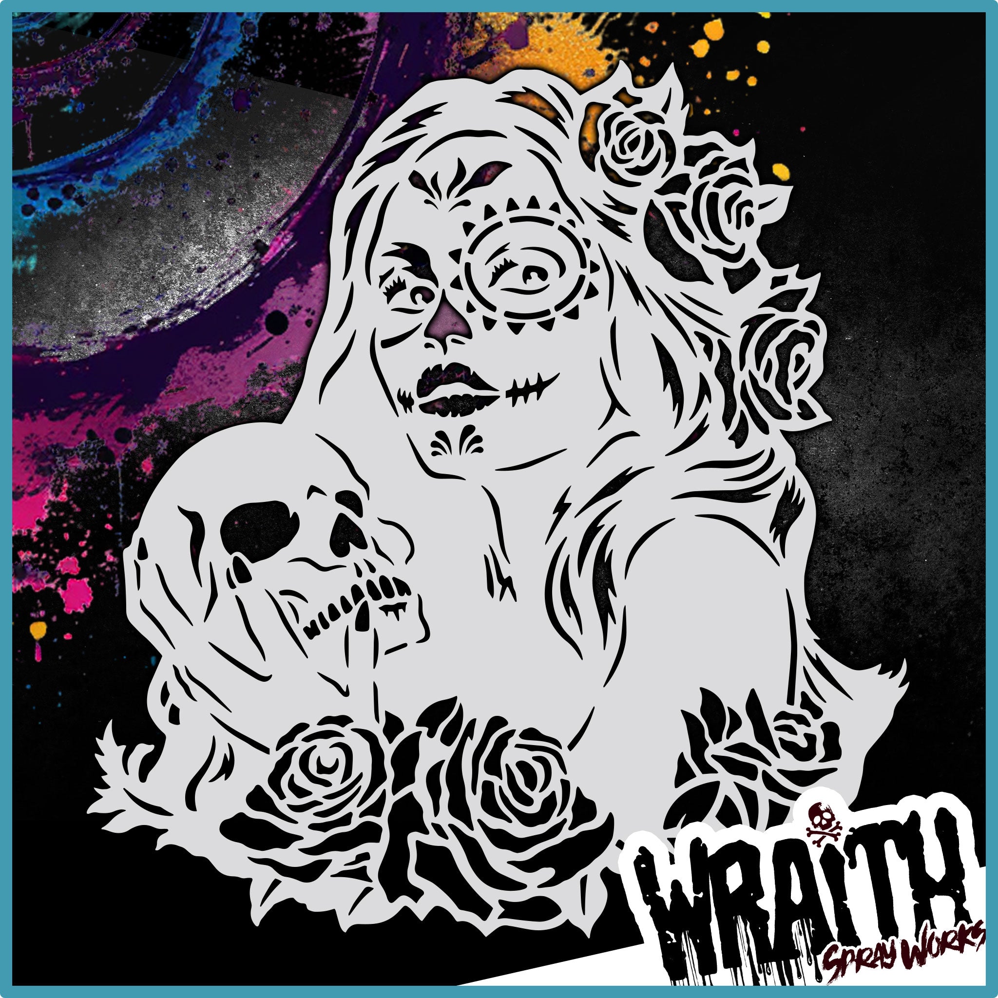 Day of the Dead Pinup #2 – Wraith SprayWorks