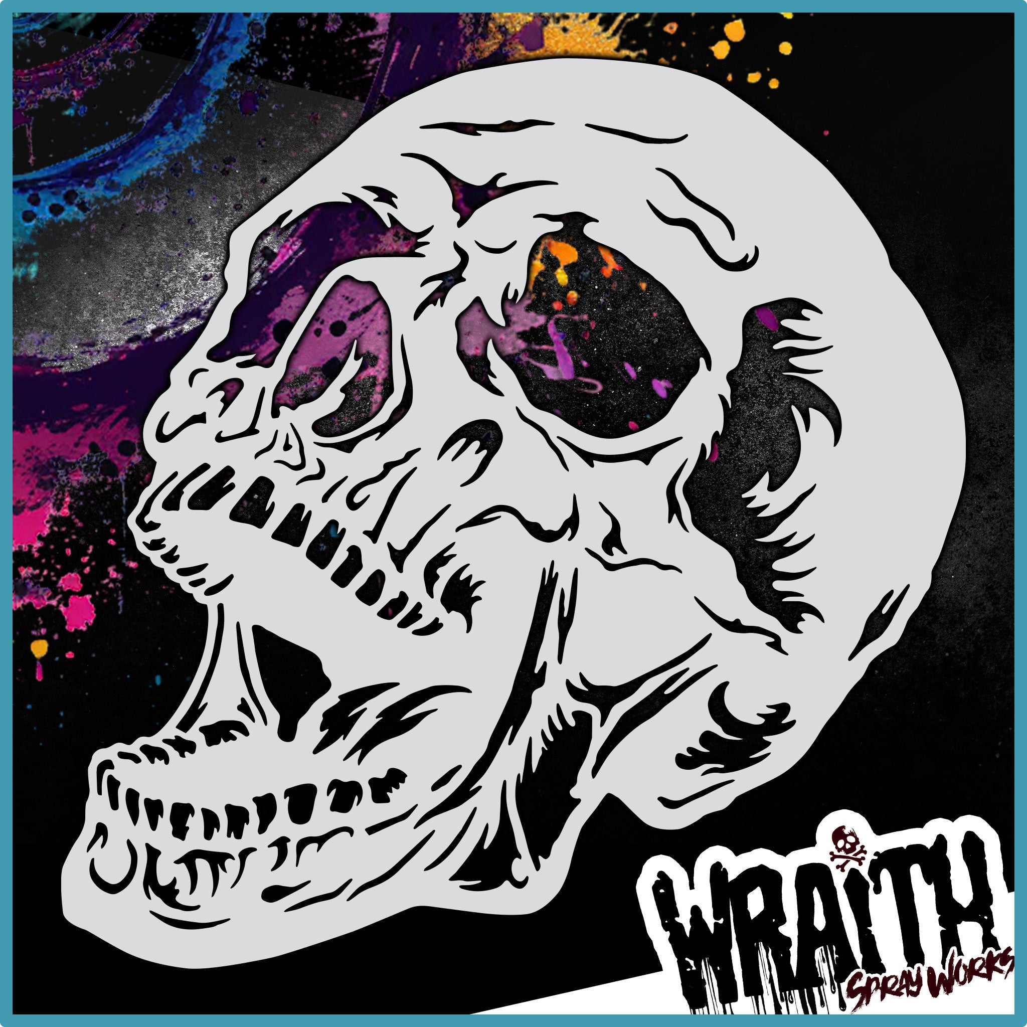 Human Skull #2 – Wraith SprayWorks
