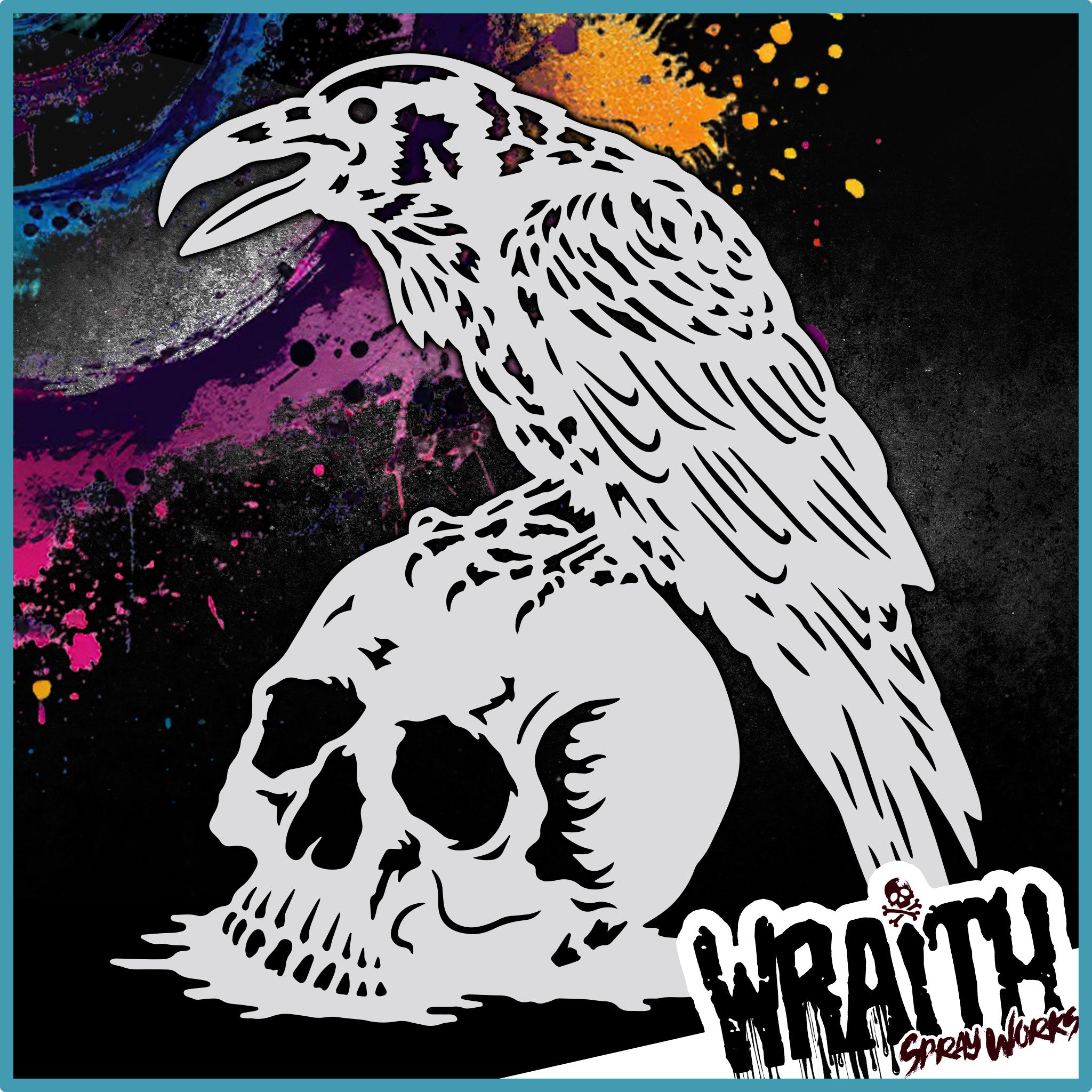 Skull Raven #2 – Wraith SprayWorks