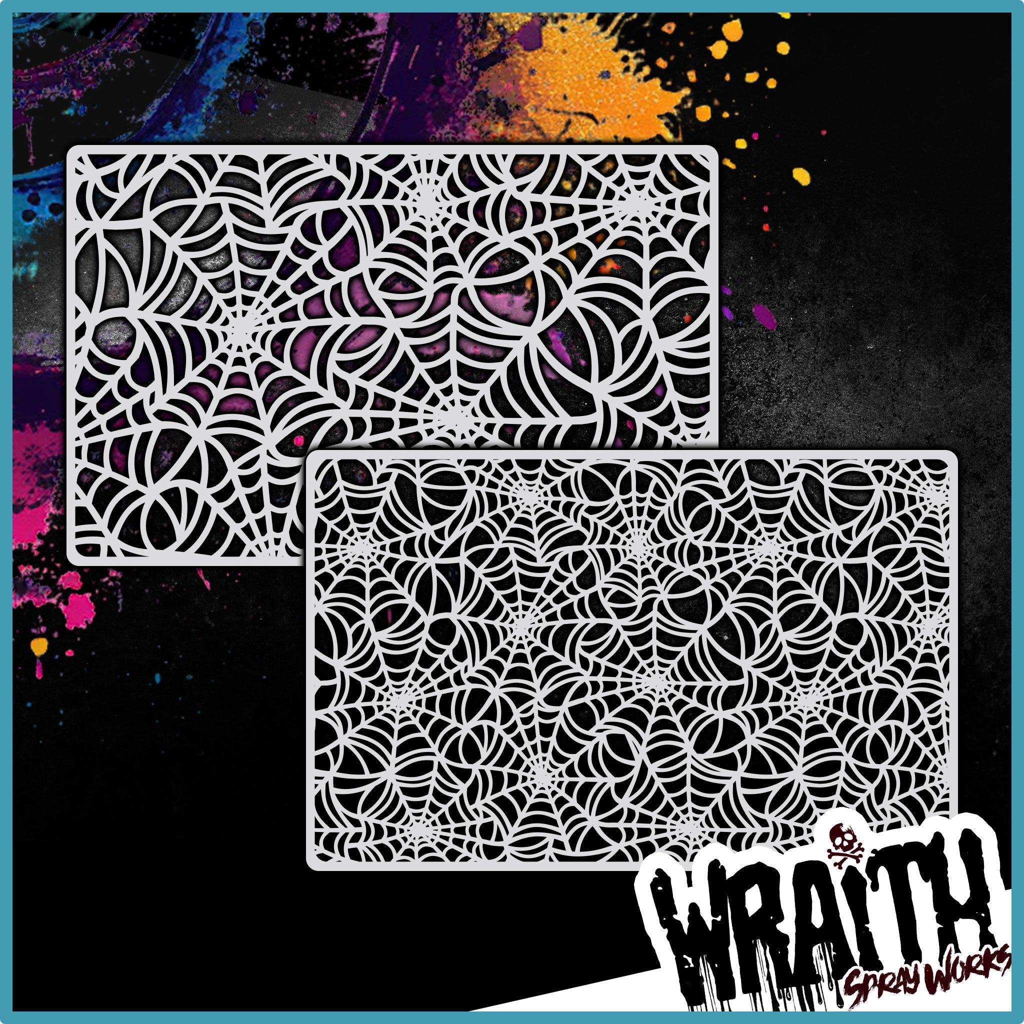 Spider Web Background Set – Wraith SprayWorks