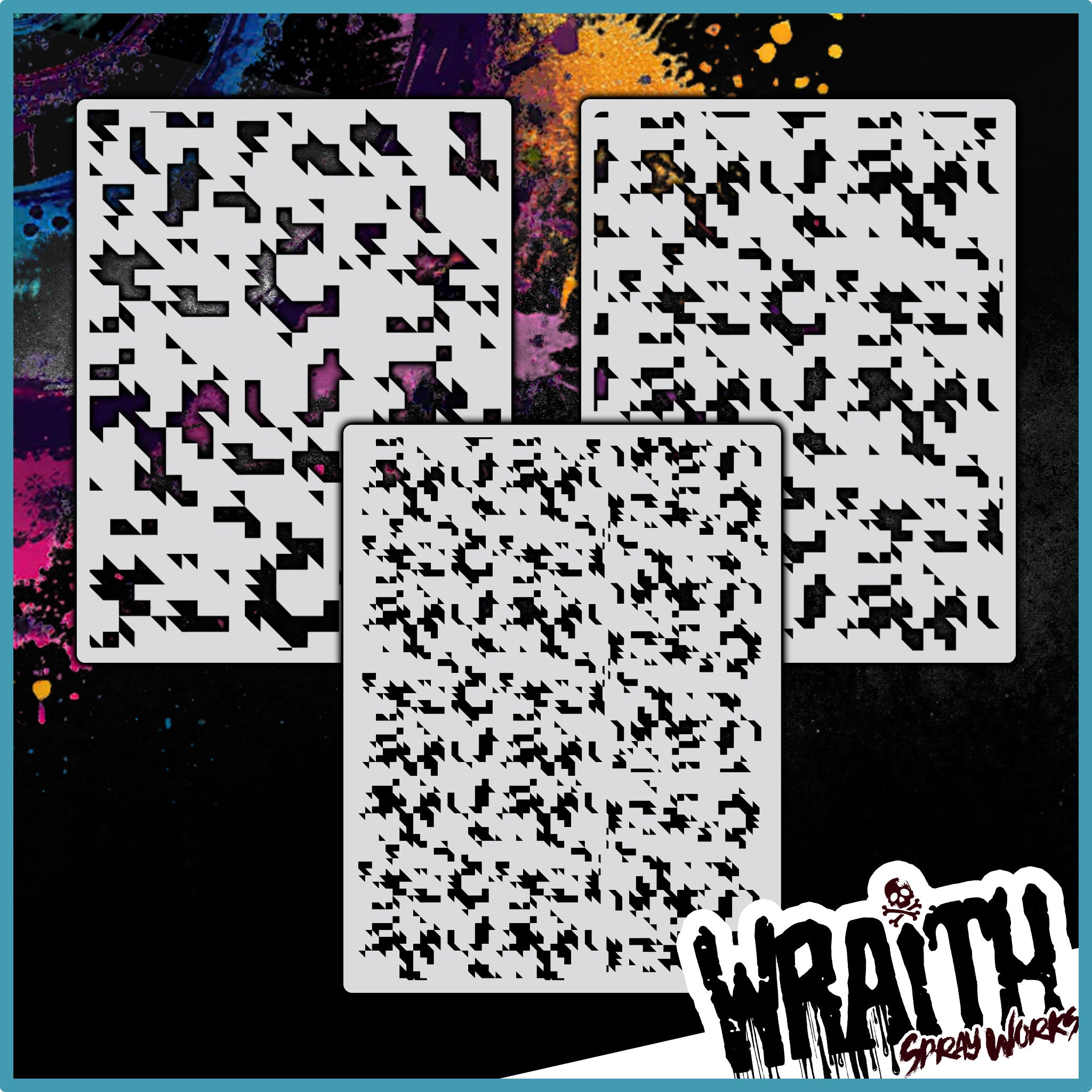 Geometric Camo Set #1 – Wraith SprayWorks