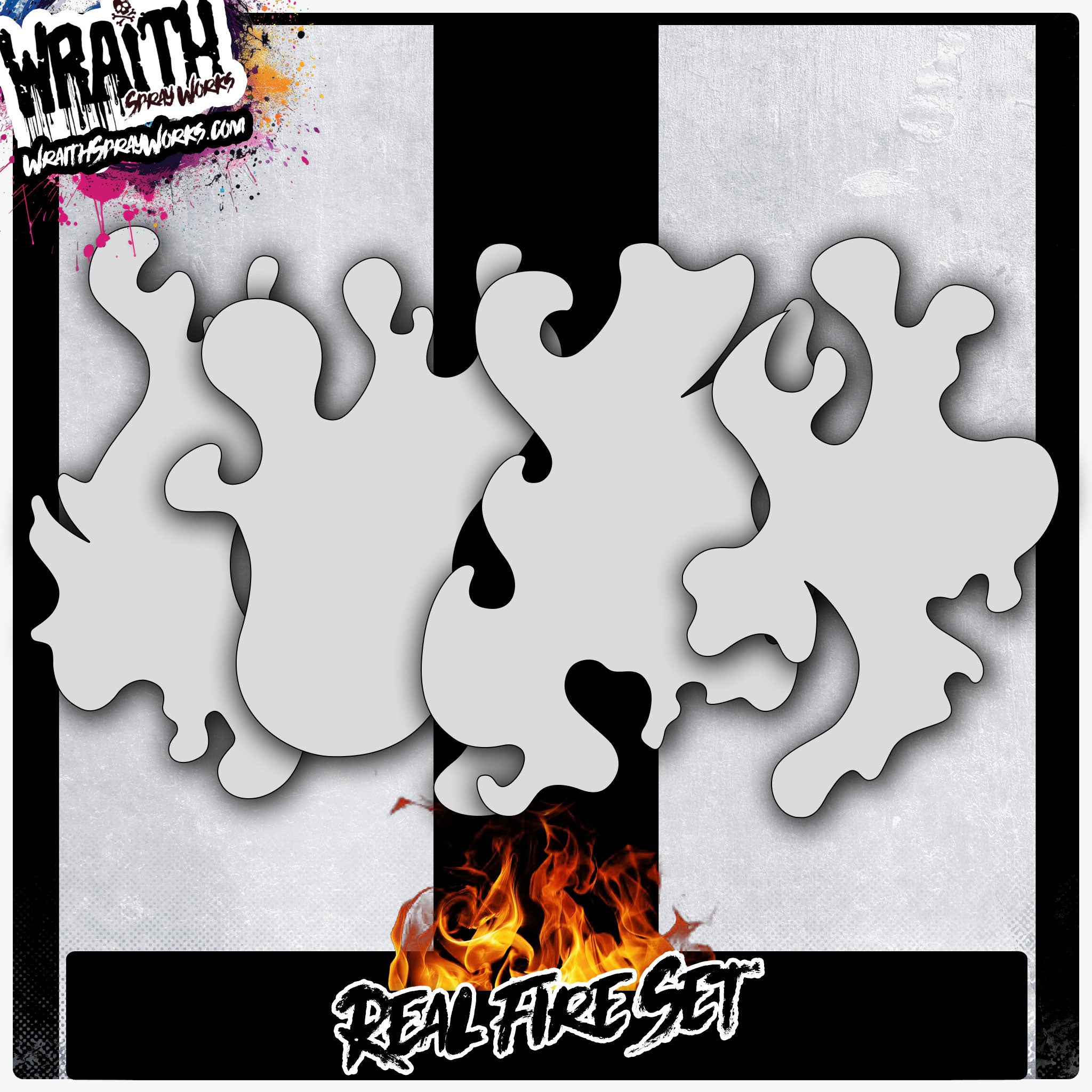 Real Fire Set - Regular – Wraith SprayWorks