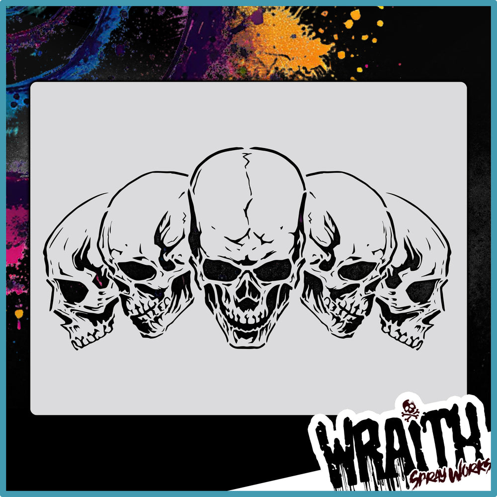 The Five Skulls – Wraith SprayWorks