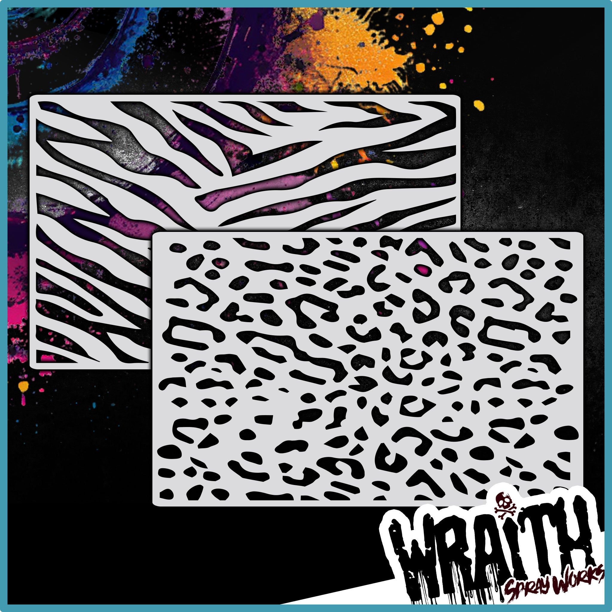 Zebra Leopard Patterns – Wraith SprayWorks
